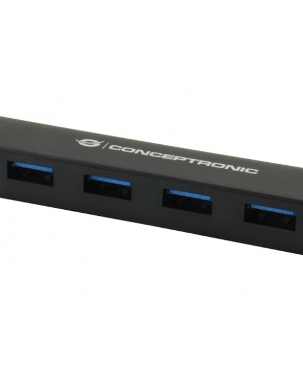 Conceptronic CTC4USB3 hub & concentrateur USB 3.2 Gen 2 (3.1 Gen 2) Type-C 5000 Mbit/s