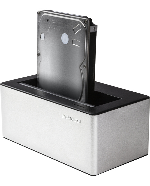 Freecom mDOCK 3.0 Avec fil USB 3.2 Gen 1 (3.1 Gen 1) Type-A Noir, Argent