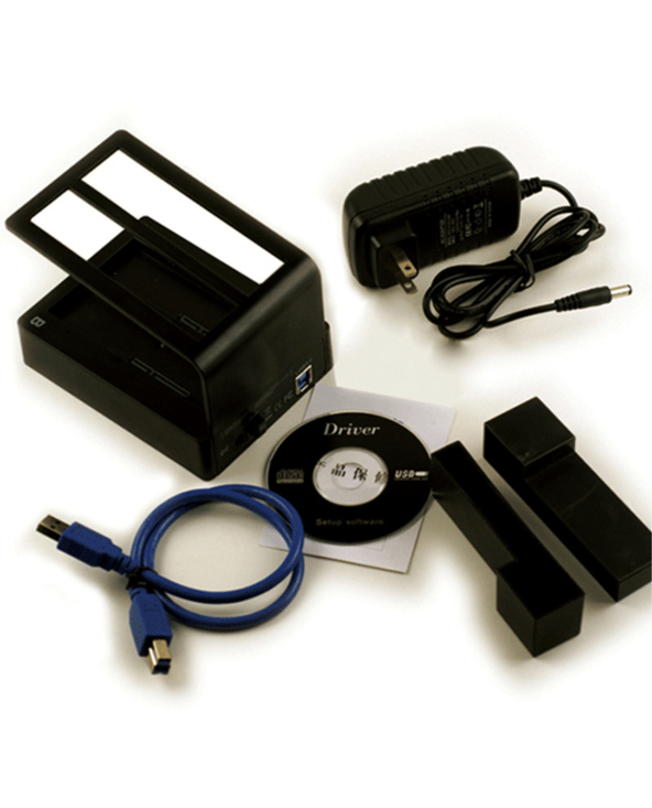 Uniformatic 86316 Station d'accueil de disques de stockage USB 3.2 Gen ...