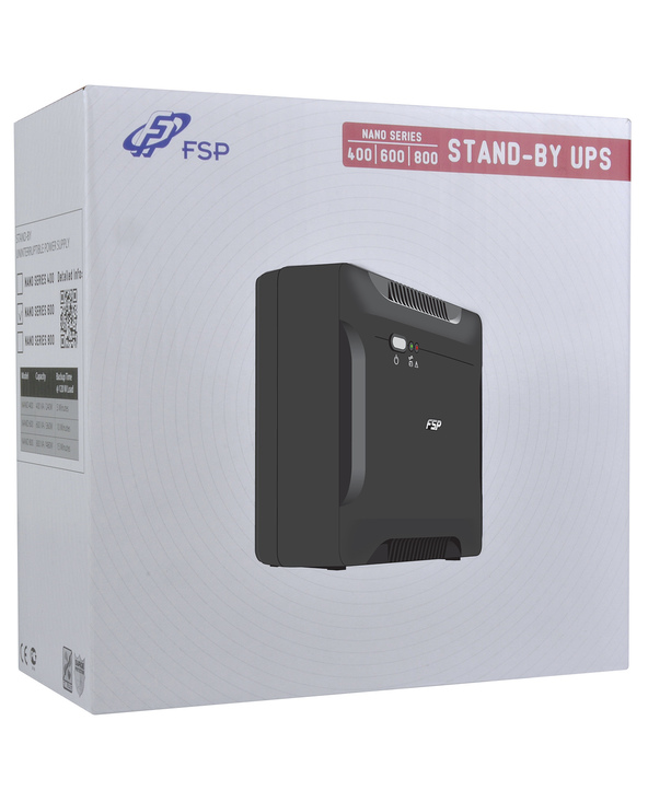 FSP/Fortron Nano 800 Veille 800 VA 480 W 2 sortie(s) CA