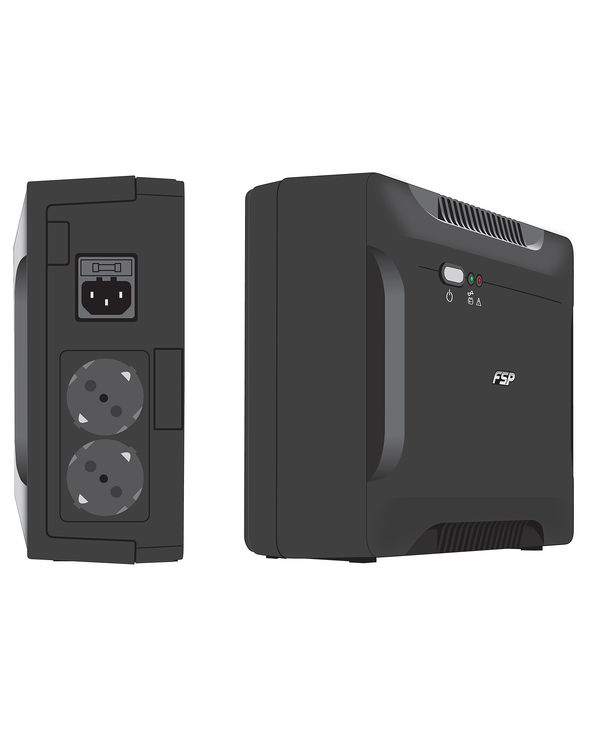 FSP/Fortron Nano 800 Veille 800 VA 480 W 2 sortie(s) CA