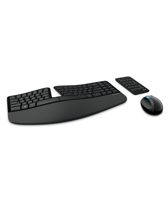 Microsoft Sculpt Ergonomic Desktop clavier RF sans fil Allemand Noir ...