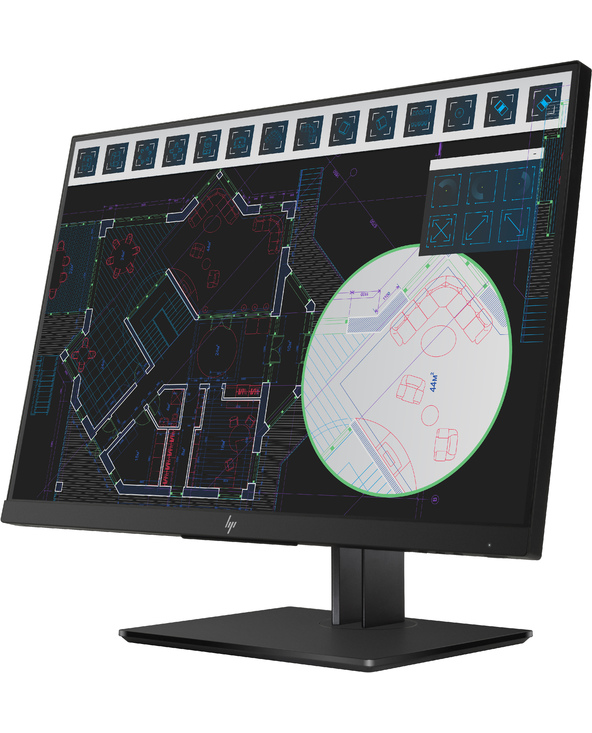 HP PANTALLA Z24I G2 DE 24 PULGADAS 24" LED WUXGA 5 ms Noir