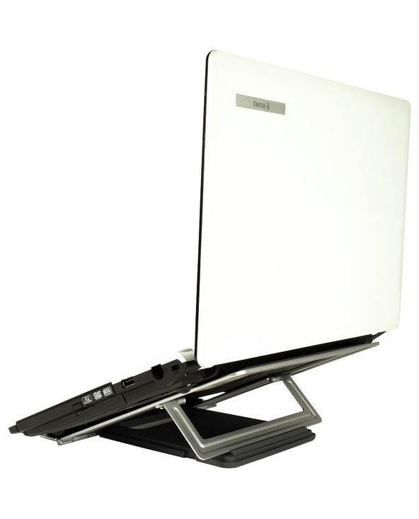 Inter-Tech NBS-100 Supports de Notebook Noir, Argent - 88885558