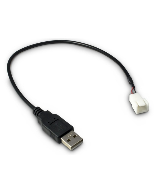 Inter-Tech 88885450 câble USB 0,3 m USB A Noir