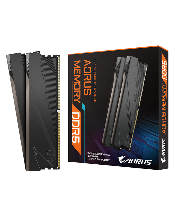 Gigabyte AORUS Memory DDR5 32GB (2x16GB) 5200MHz module de mémoire 32 ...