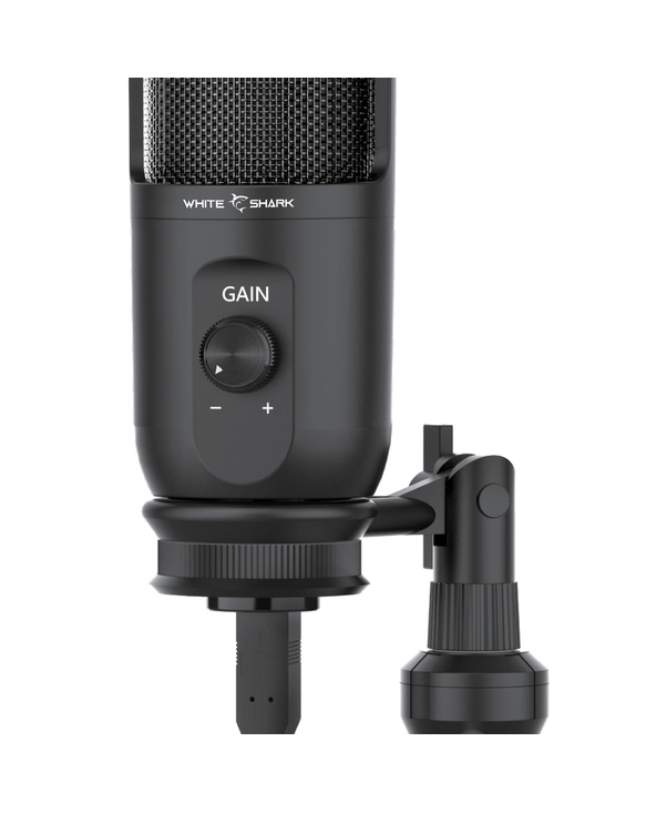 White Shark TAUS microphone Noir Microphone de studio