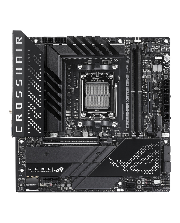 ASUS ROG CROSSHAIR X670E GENE AMD X670 Emplacement AM5 micro ATX ...