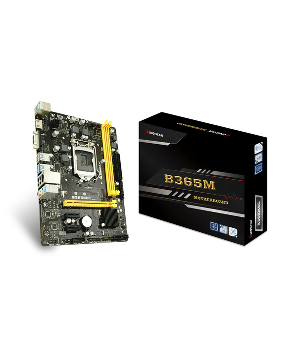 Biostar B365MHC carte mère Intel B365 LGA 1151 (Emplacement H4) micro ...