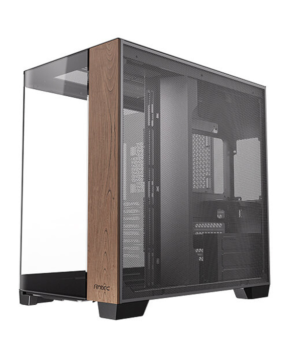 Antec C8 Curve Wood Full Tower Noir, Transparent, Bois - 0-761345-10158 ...