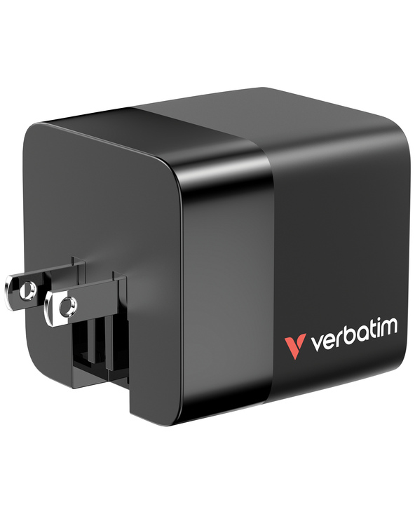 Verbatim GaN Charger 65W Universel Noir Secteur Charge rapide ...