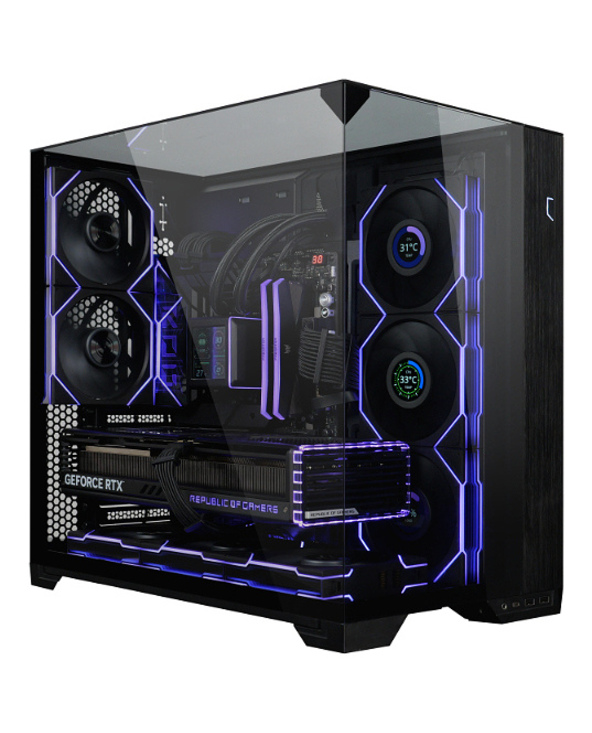 Lian Li Uni Fan TL WIRELESS LCD 140 REVERSE BLADE Boitier PC ...